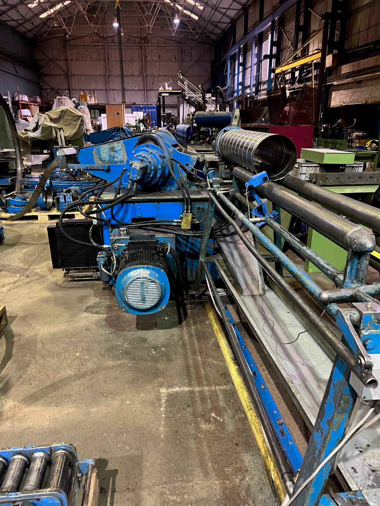 Spiro Tubeformer | Tinbashers Machinery Ltd